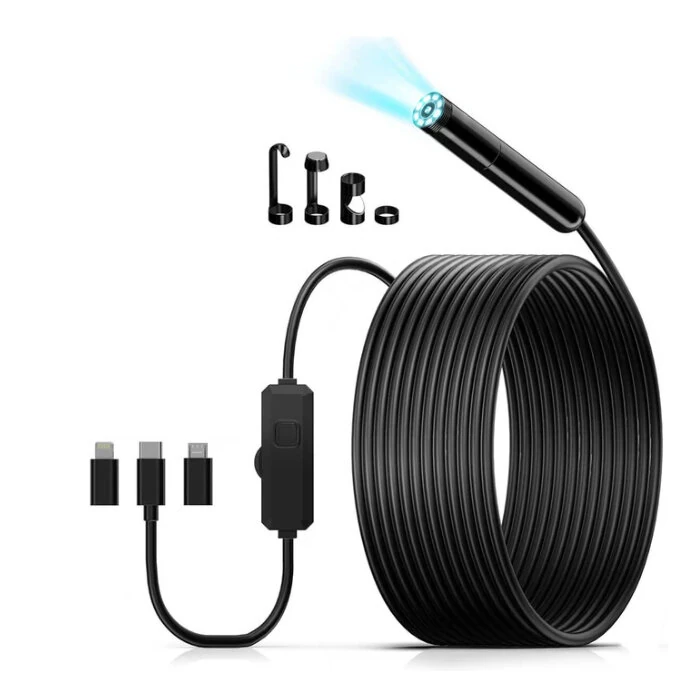 KBM01 Endoscope Camera 1920P Dual Lens (option) HD Waterproof IP67 ...