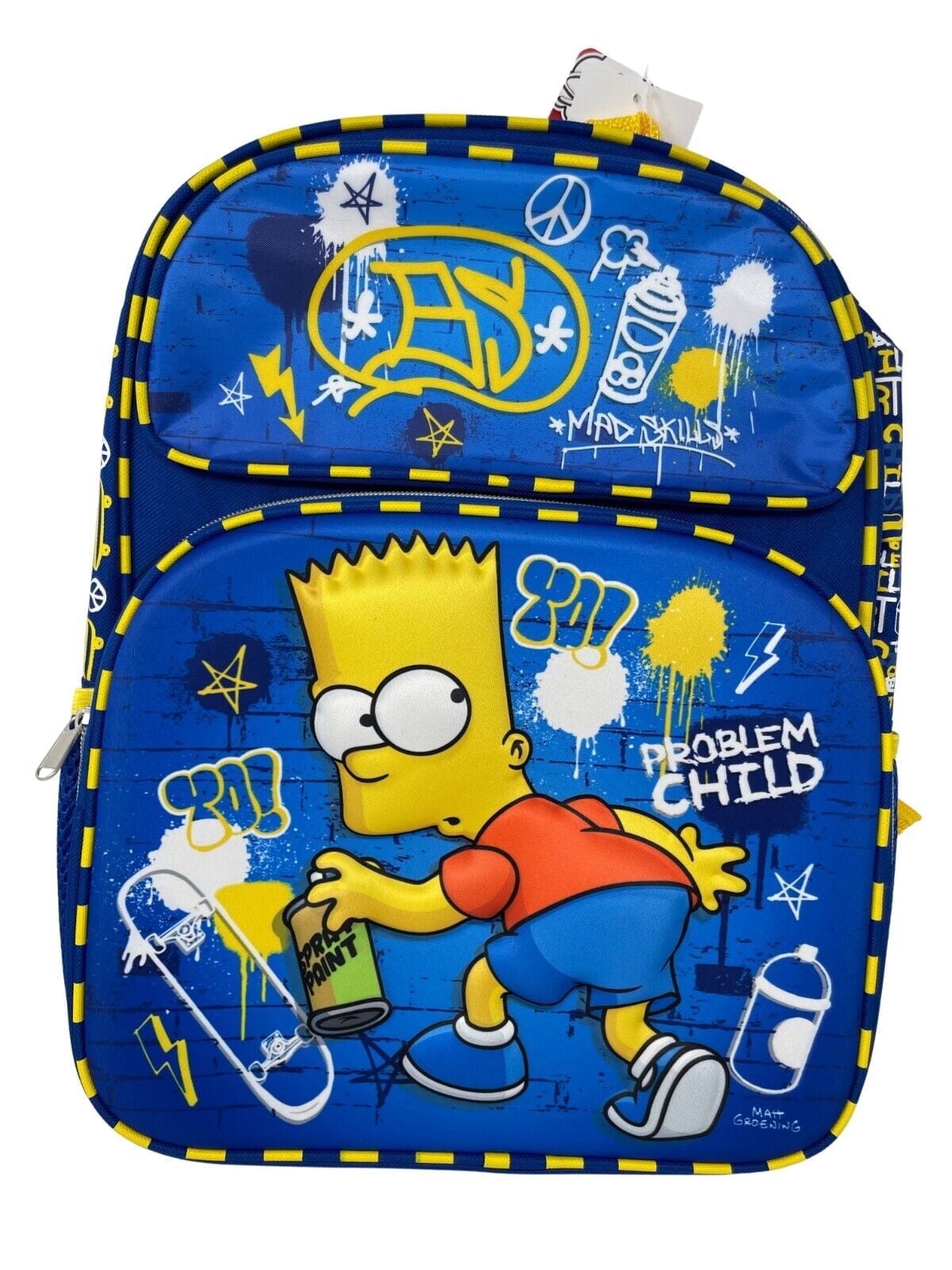 KBNL The Simpsons 3D Face 16-Inch Large Backpack - Walmart.com