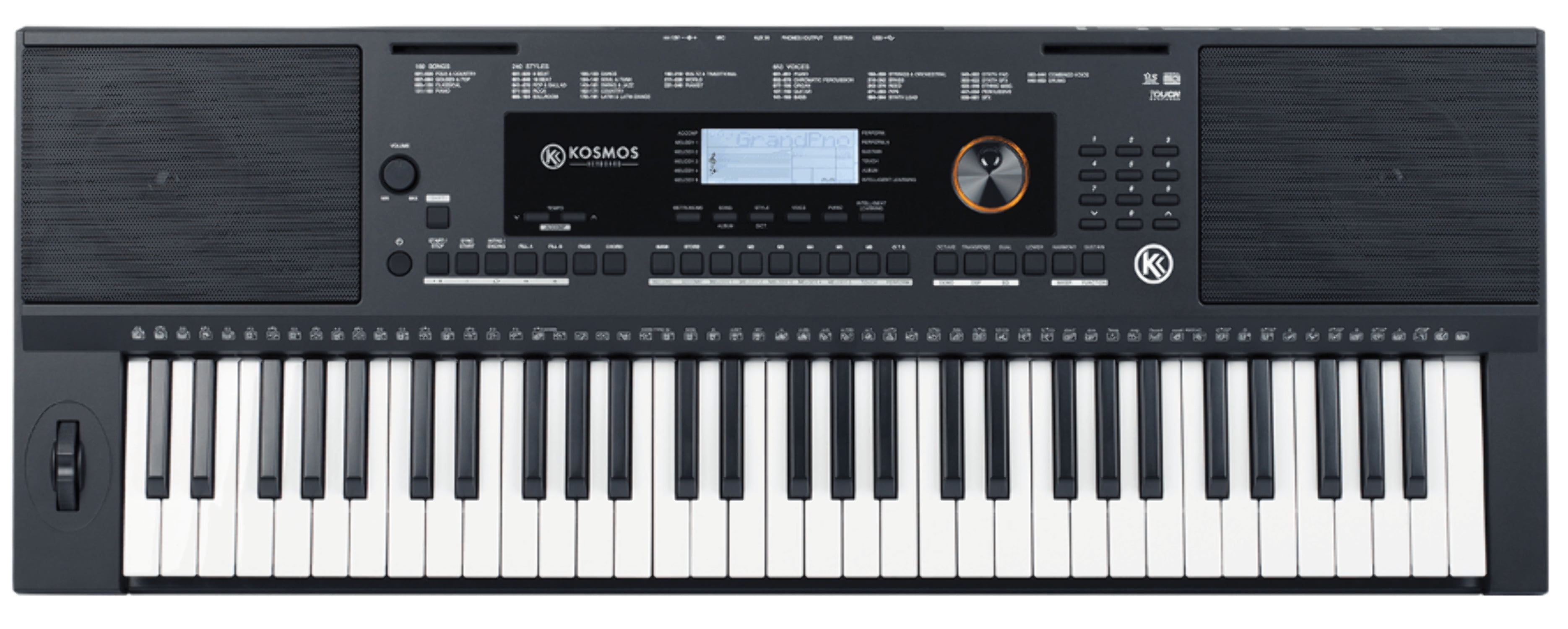 KBOARD KOSMOS-KB 61-Key Professional Digital Keyboard - Walmart.com