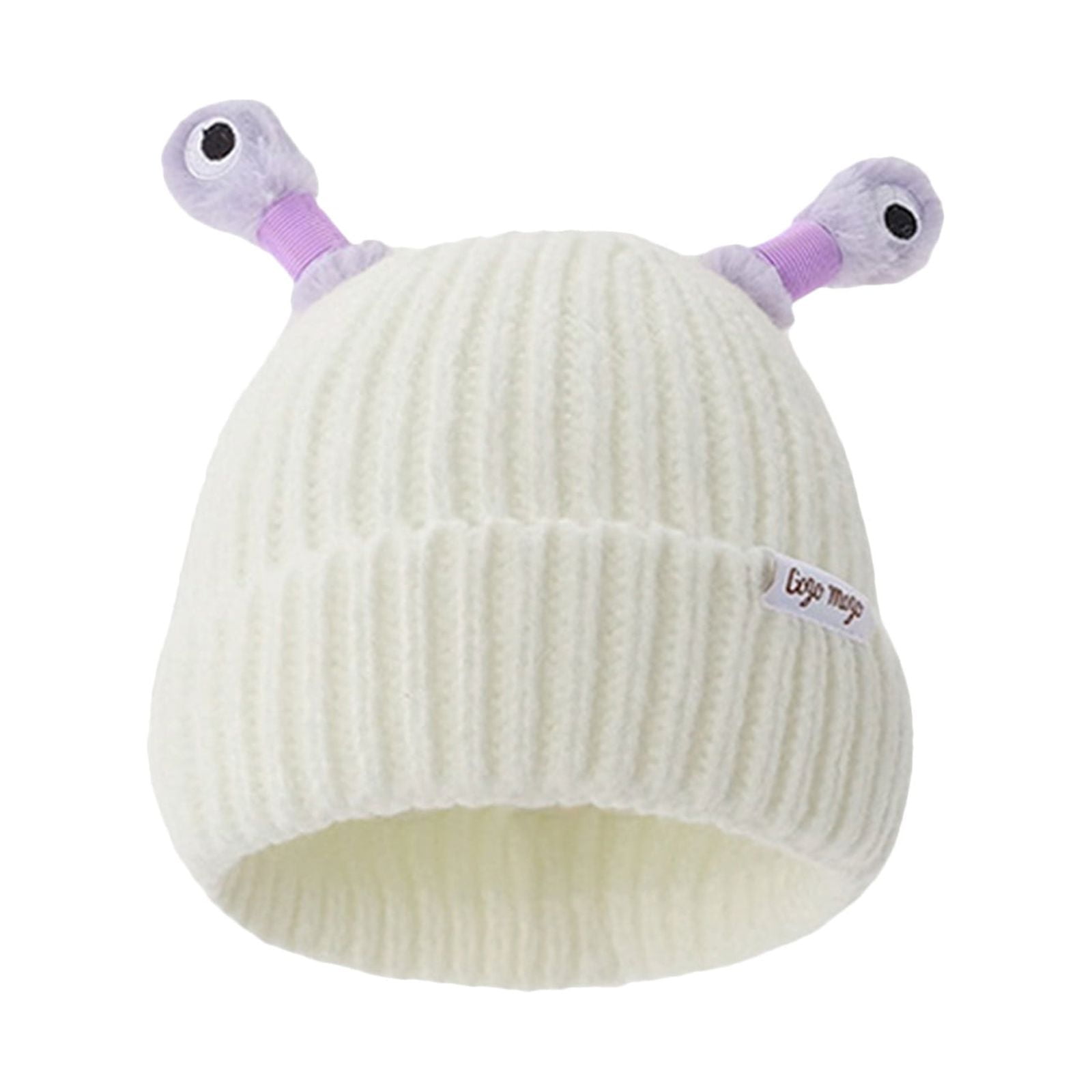 KBODIU Cute and Funny Knitted Wool Hat Eyes and Antennas Fresh and ...