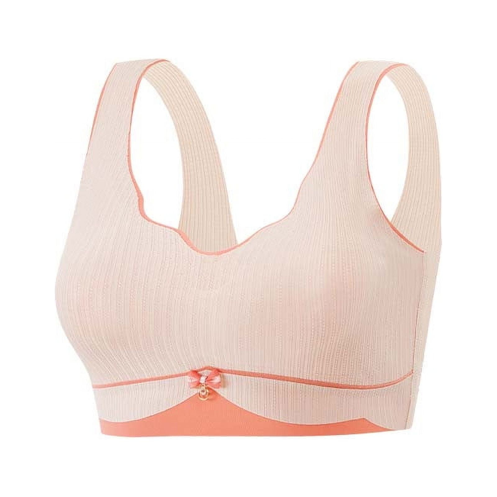 KBODIU Everyday Bras for Women, Plus Size Comfort Bras, Wirefree Bra ...