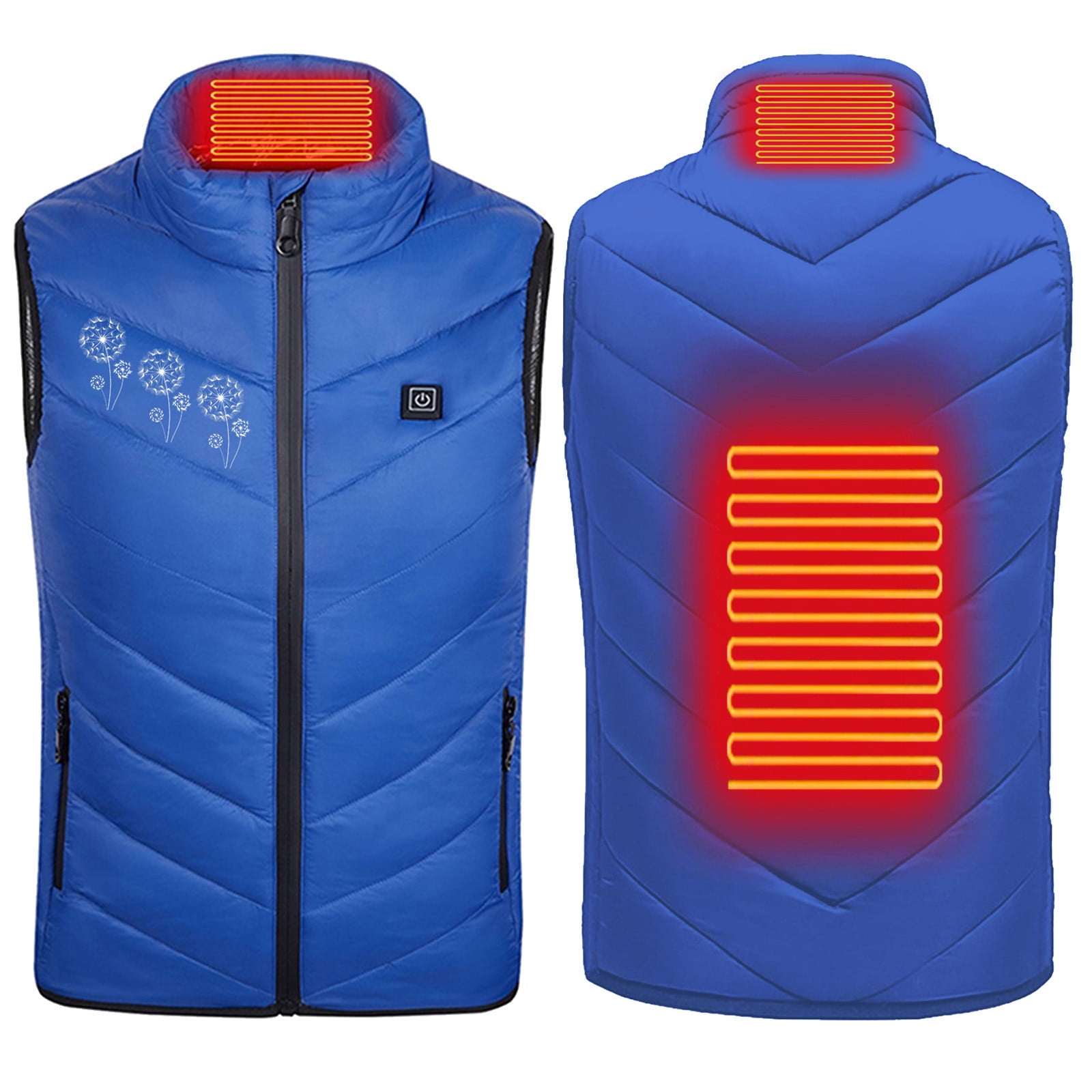 KBODIU Kids Heated Vest USB Intelligent Constant Temperature Heated ...