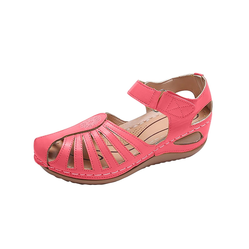 KBODIU Women's Athletic Hiking Sandals Walking Sandals with Arch ...