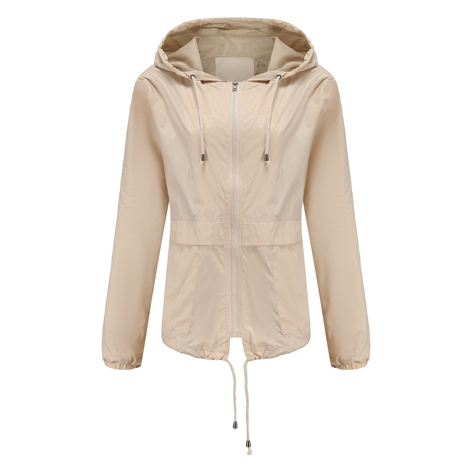KBODIU Women's Raincoats Windbreaker Rain Jacket Waterproof Lightweight ...