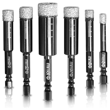 Dremel 662DR 1/8 inch Glass Drill Bit for Glass, Ceramic Wall Tile ...