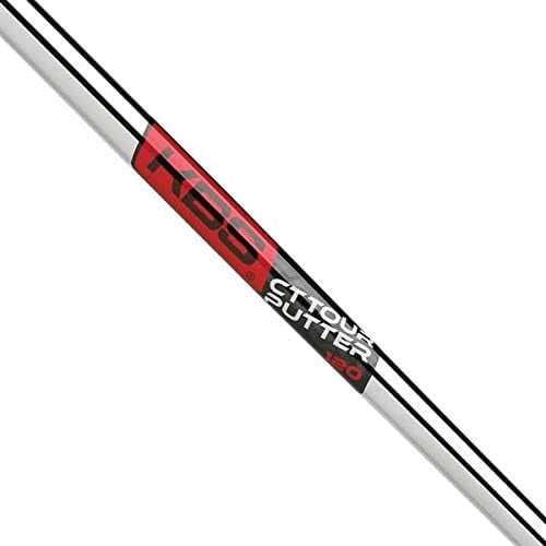KBS CT Tour Putter Shaft - Straight Bend Chrome Finish (Choose Tip Size ...