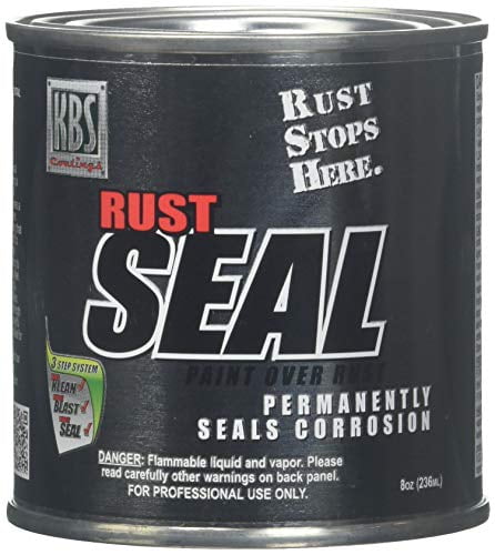 KBS Coatings 4202 Satin Black RustSeal - 8 fl. oz. - Walmart.com
