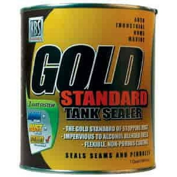 KBS Coatings 5400, Metallic, Silver Gas Tank Industrial Sealant, 2.46 ...