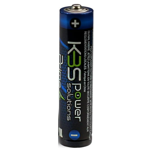 KBS Power Solutions Prime AAA Alkaline High-Performance Batteries, 24 ...
