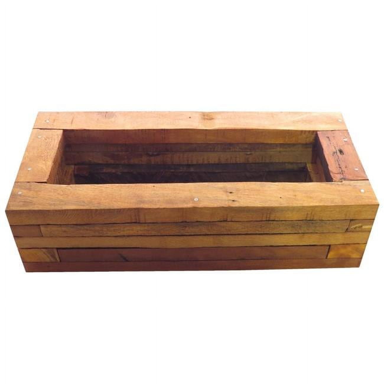 KBT-WFF01 Teak Wood Planter, Brown - Walmart.com