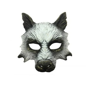 Therian Mask And Tail Wolf