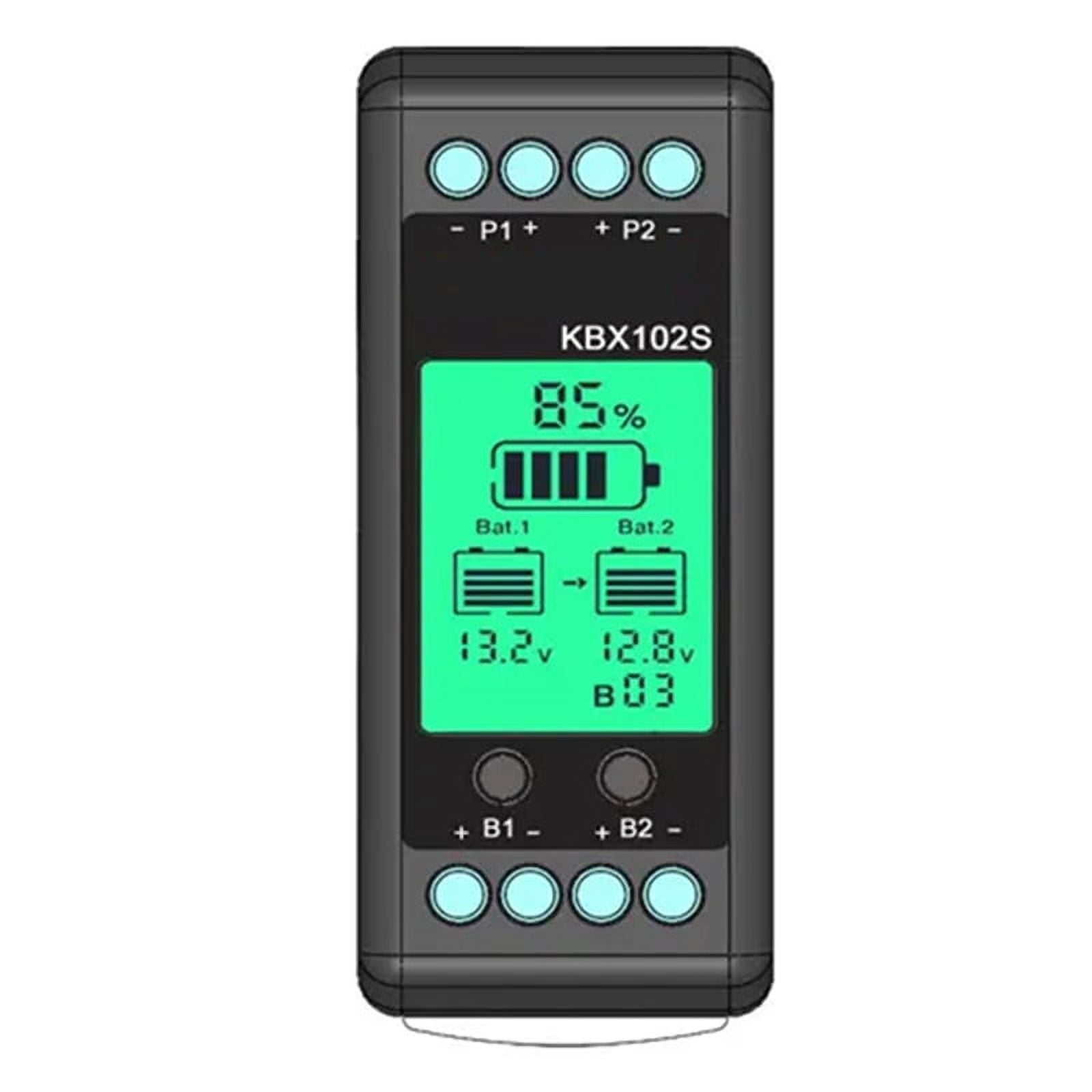 KBX102S Voltage Controller Battery Equalizer Batteries Monitor Balancer Lead Acid Li-Ion Connect ...