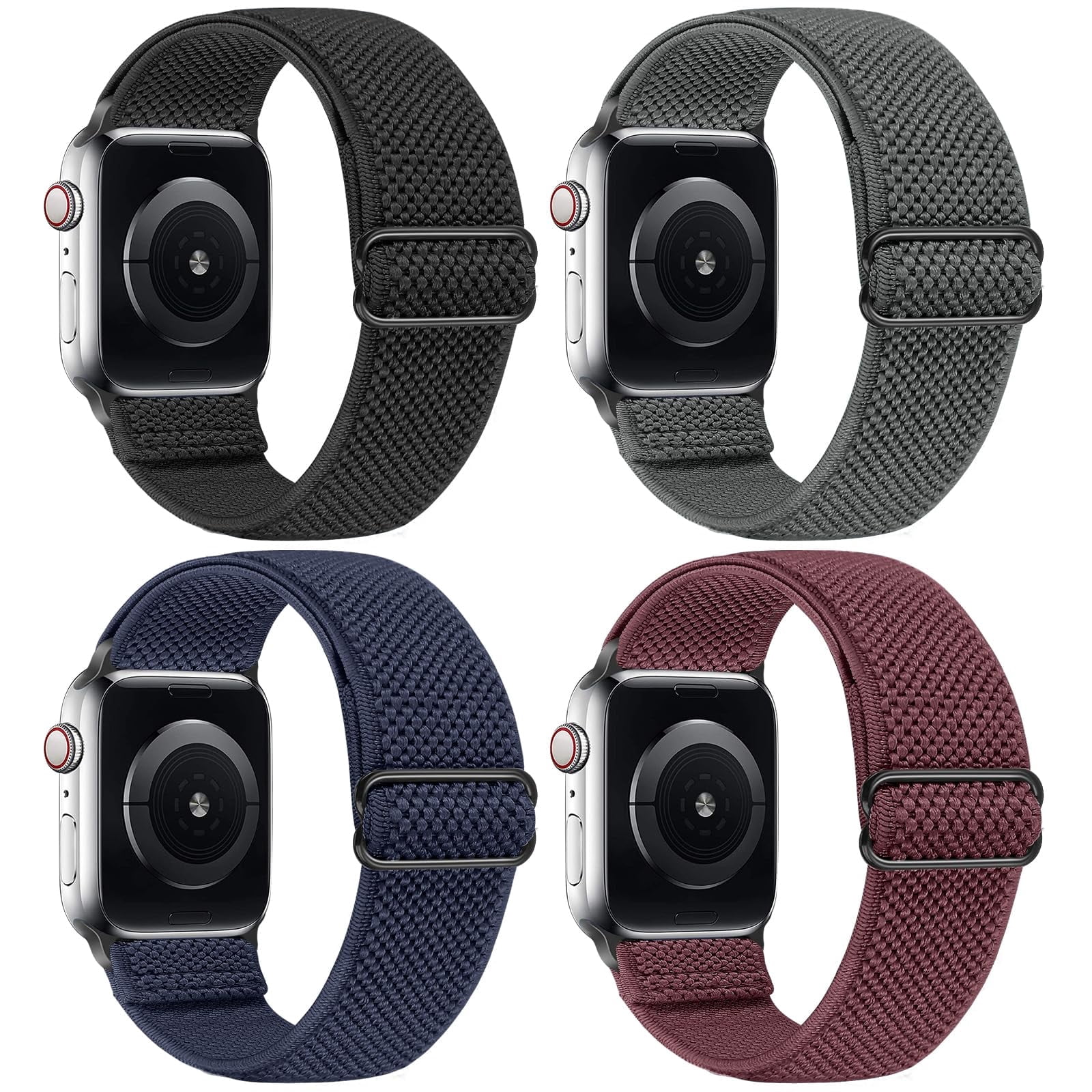 KBYKO Elastic Loop Watch Bands Compatible with Apple Watch Band 38mm ...