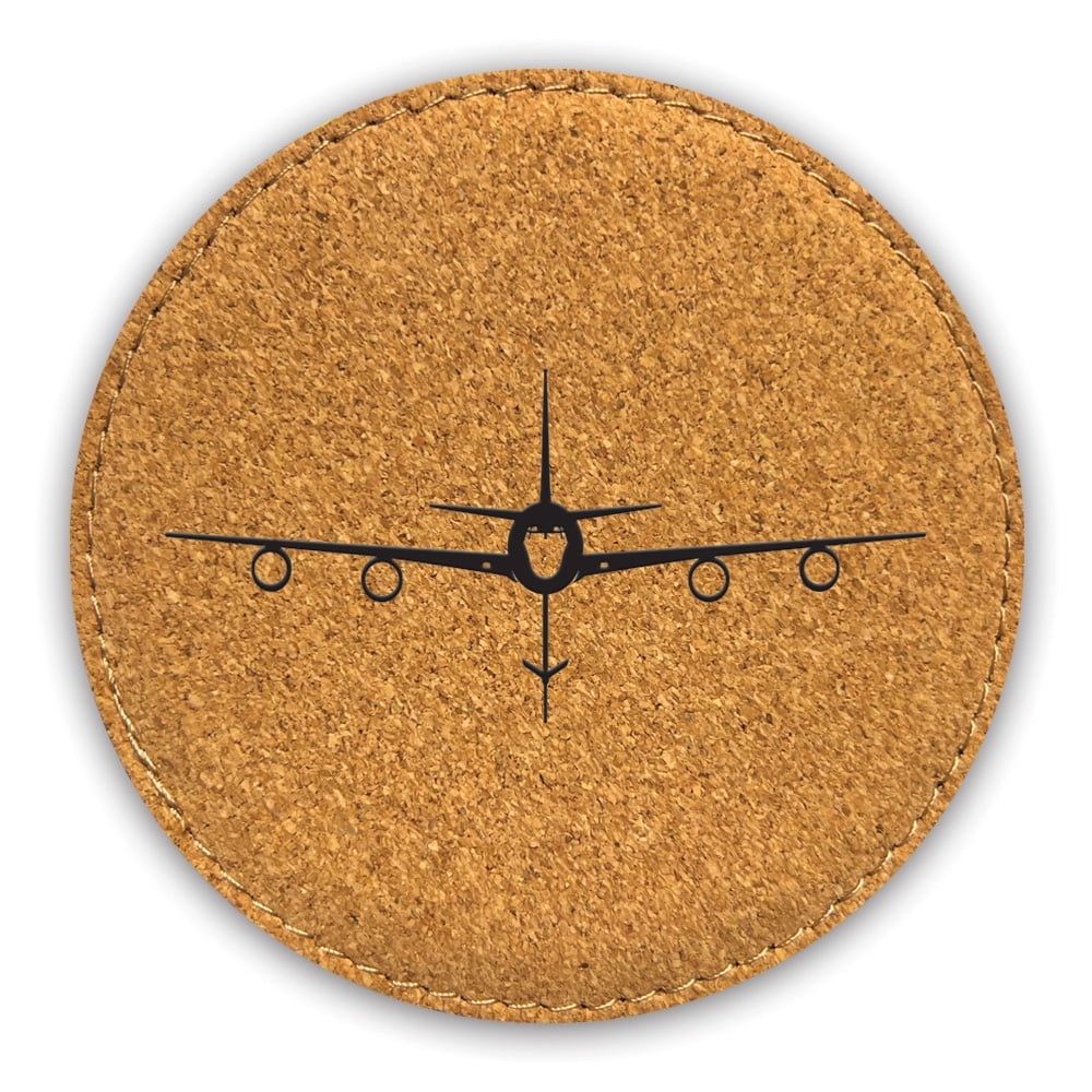 KC-135R Stratotanker Boom Down Coaster Laser Engraved Leatherette ...