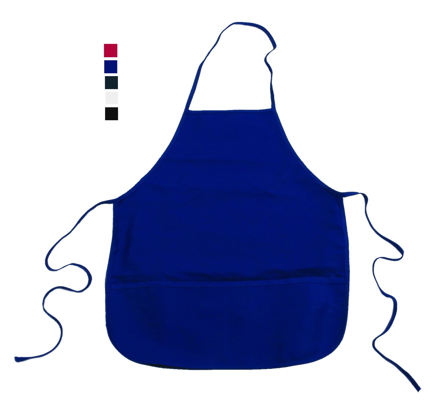 KC Caps® Large 2 Pocket Bib Cooking Restaurant Kitchen Chef Apron Dress ...