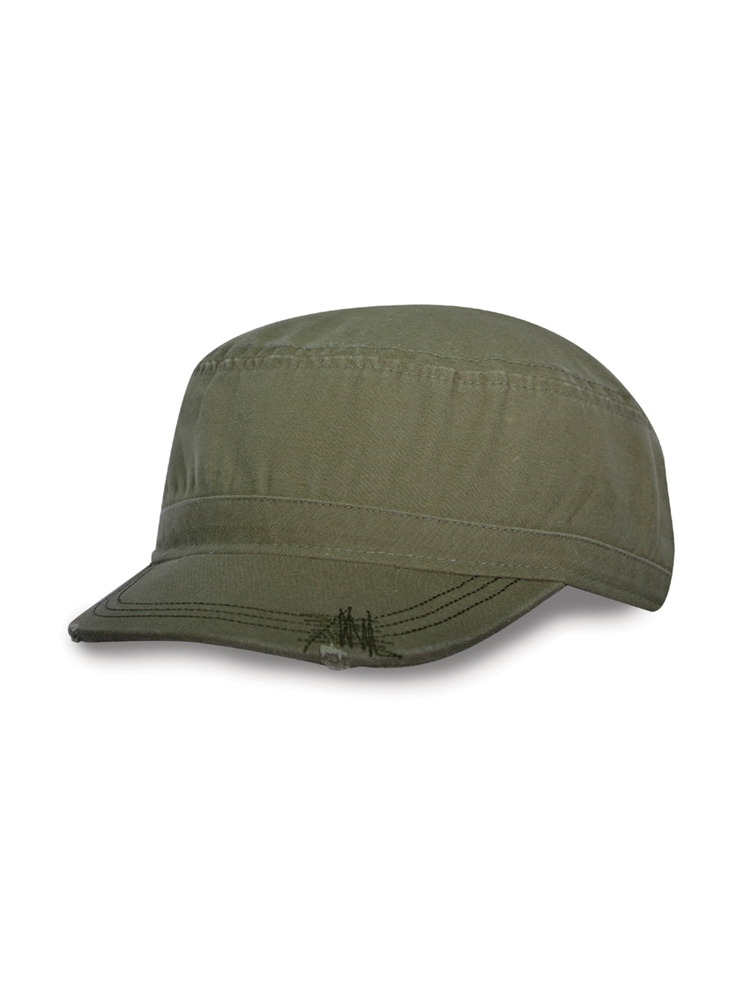 KC Caps Men's Deluxe Washed Chino Cotton Surplus Cap - Walmart.com