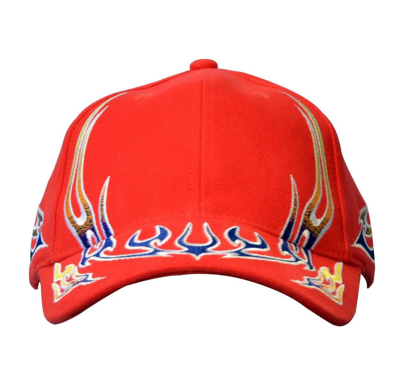 KC Caps Sun Flare Racing Cap Red - Walmart.com