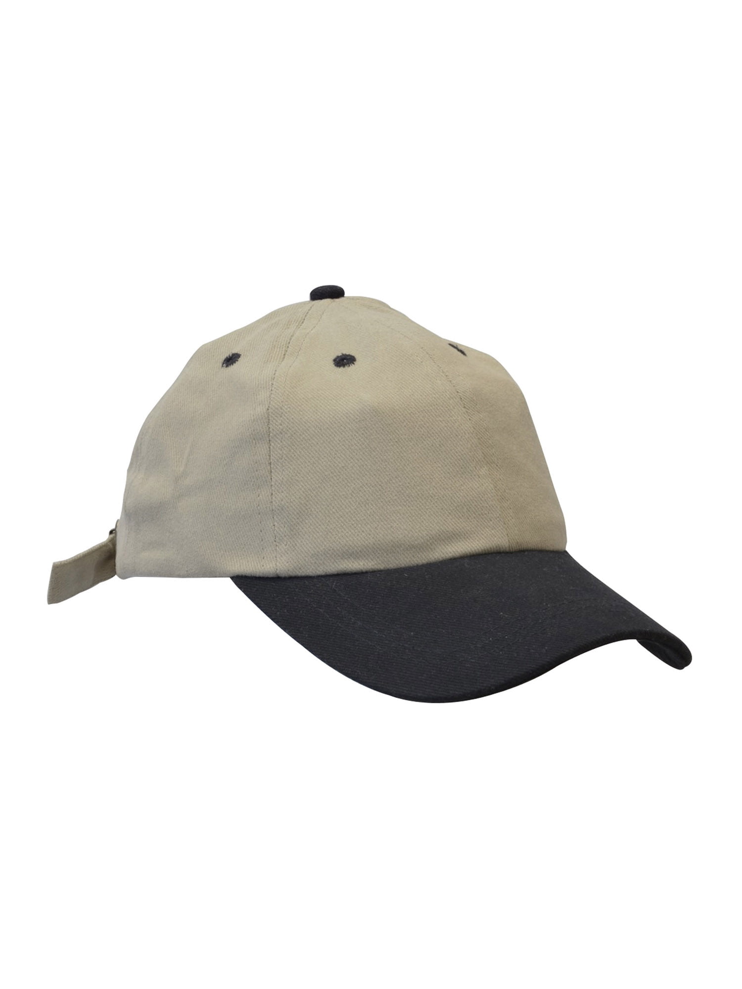 KC Caps® Unisex Cotton Baseball Cap Adjustable Plain Hat (21 Styles ...