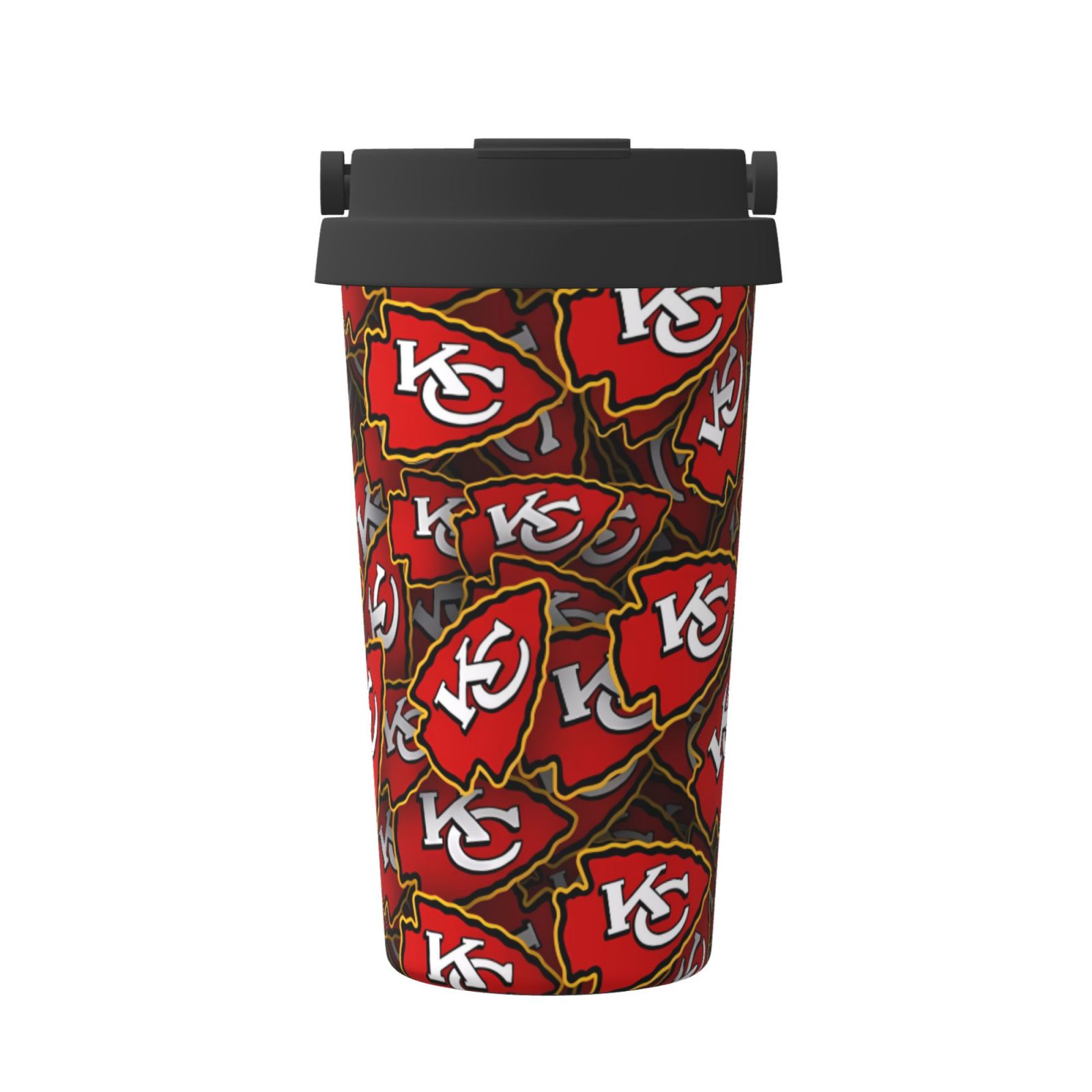 KC_ChiefS Carry Insulated Coffee Mug 500ML Football Team Logo Print ...