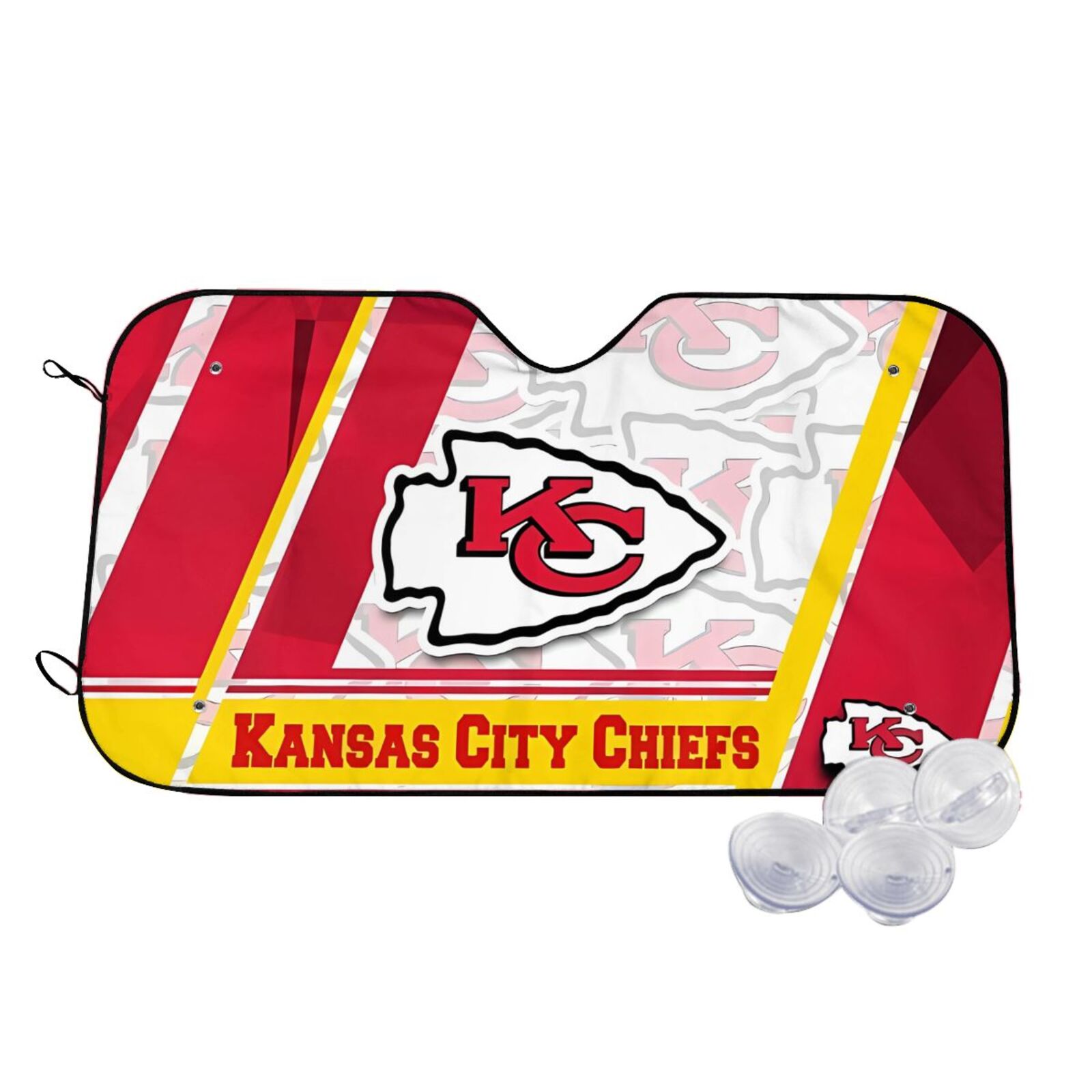 KC_Chiefss Car Sunshade Folding Car Windshield Sun Shade,Blackout Sun ...