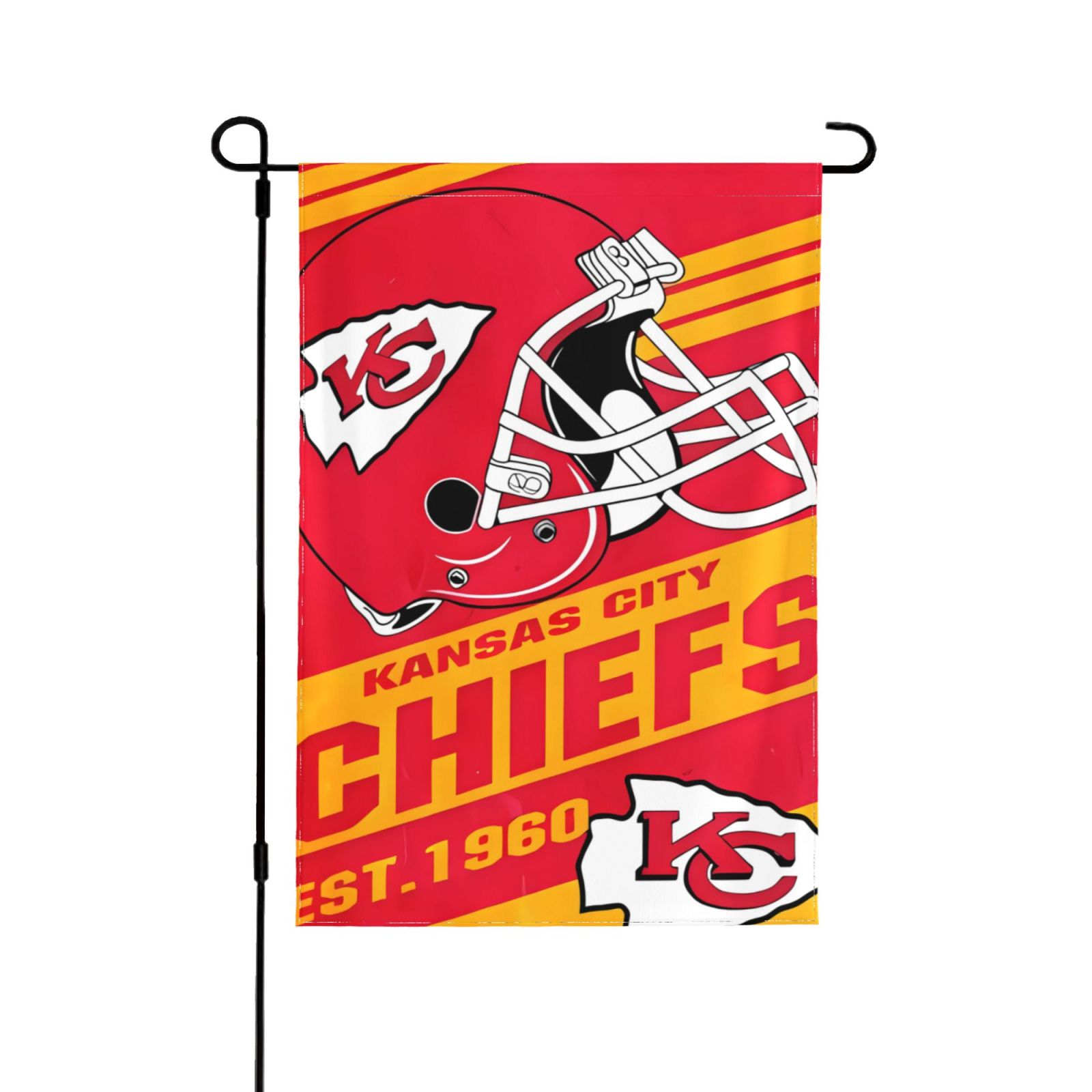 KC Chiefss Double Sided Garden Flag Football Team Theme, Game Day Fan ...