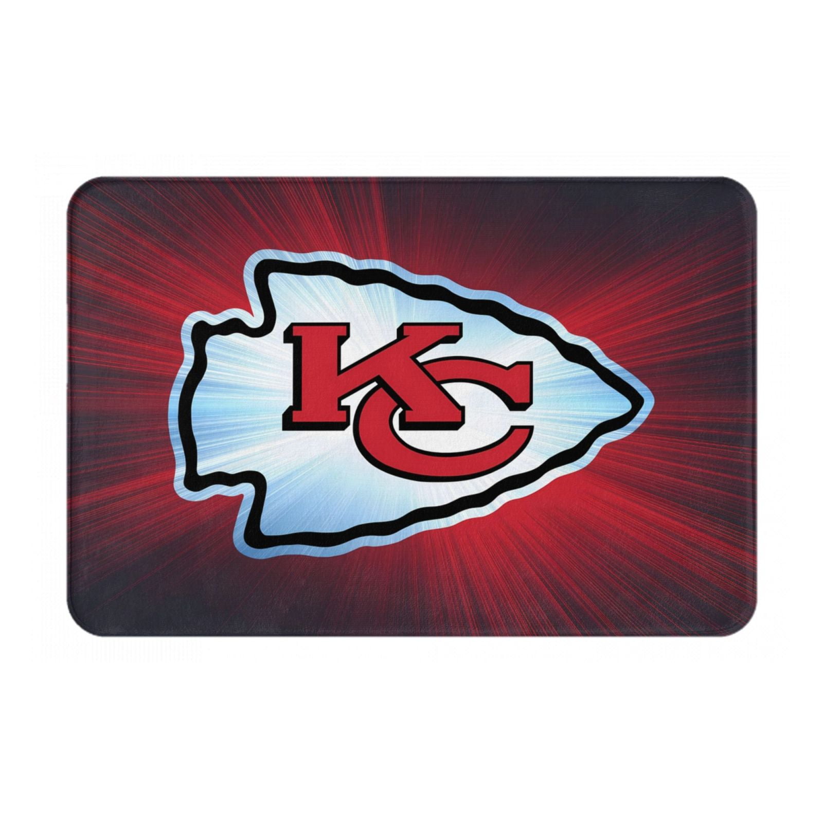 KC Chiefss Fans Team Logo Personalized Gift Flannel Non-slip Floor Mats ...
