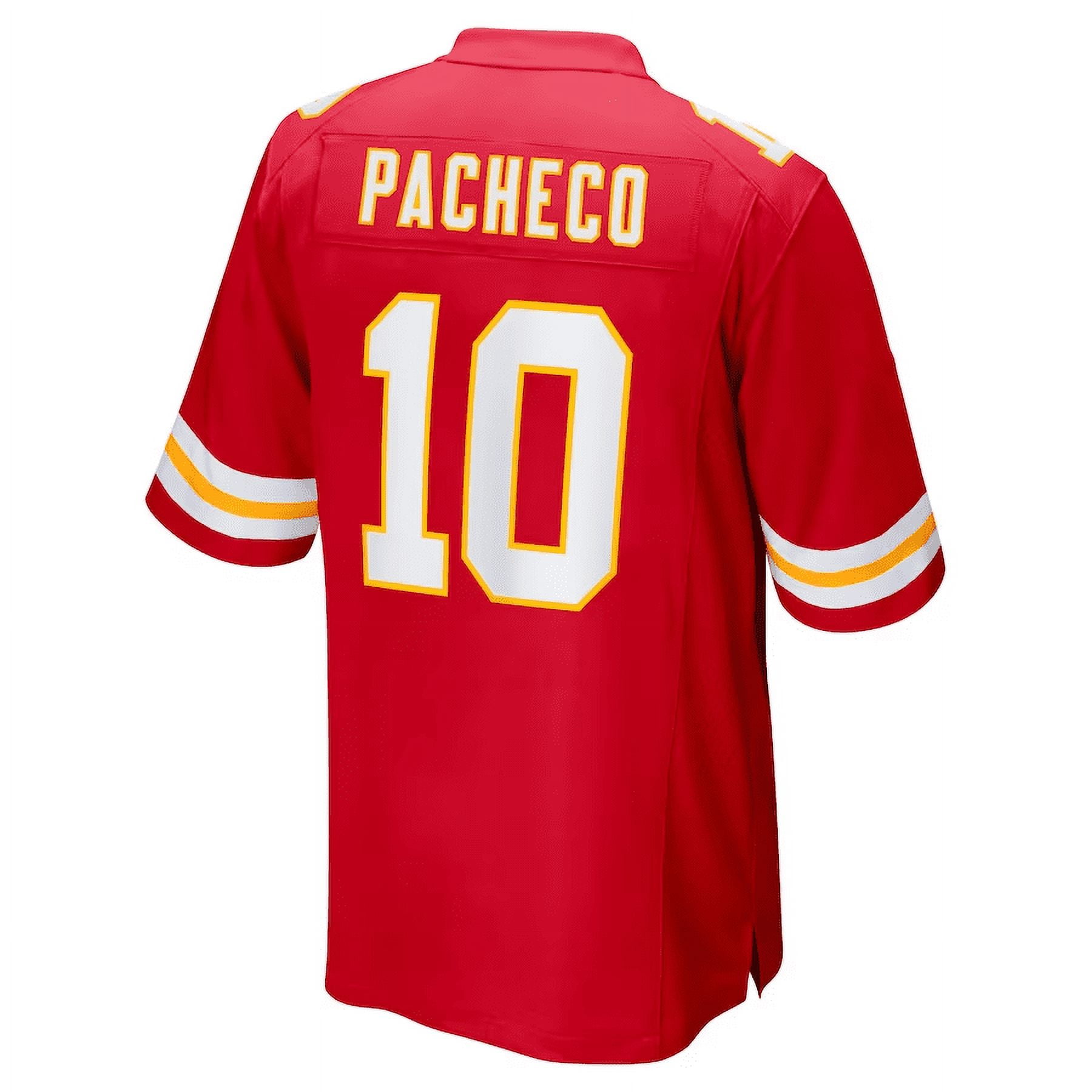 KC_Chiefss Football Shirt Isiah Pacheco#10 Sports Team Game Fans For ...