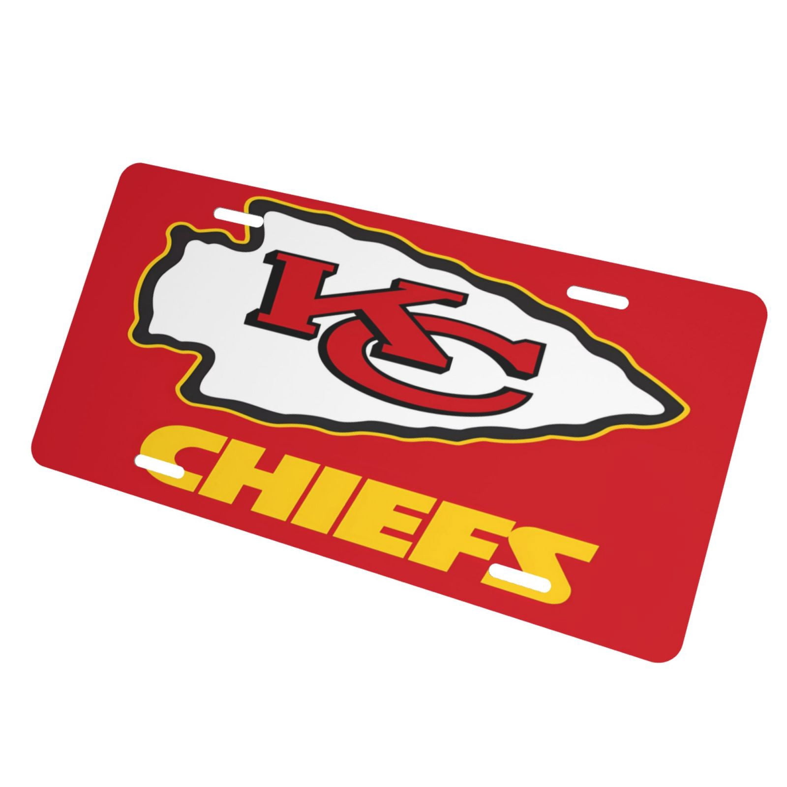 KC Chiefss Football Team Car Personalized License Plate 6 x 12 Inch ...