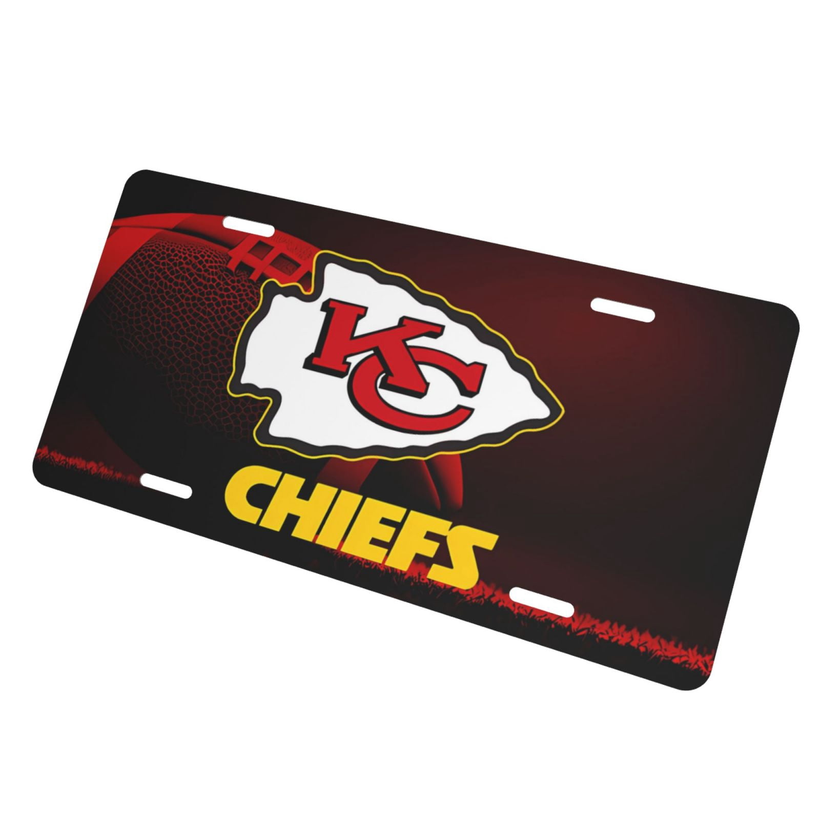 KC Chiefss Football Team Car Personalized License Plate 6 x 12 Inch ...