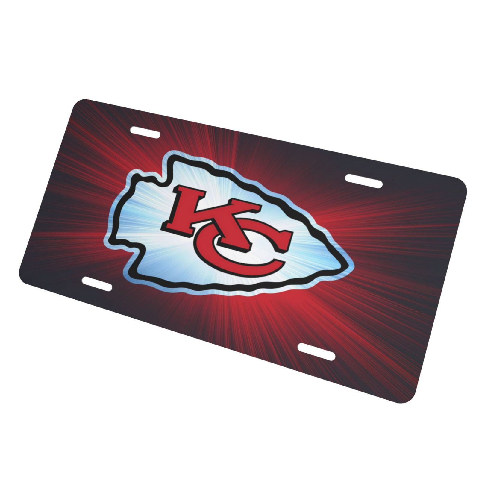 KC Chiefss Football Team Car Personalized License Plate 6 x 12 Inch ...