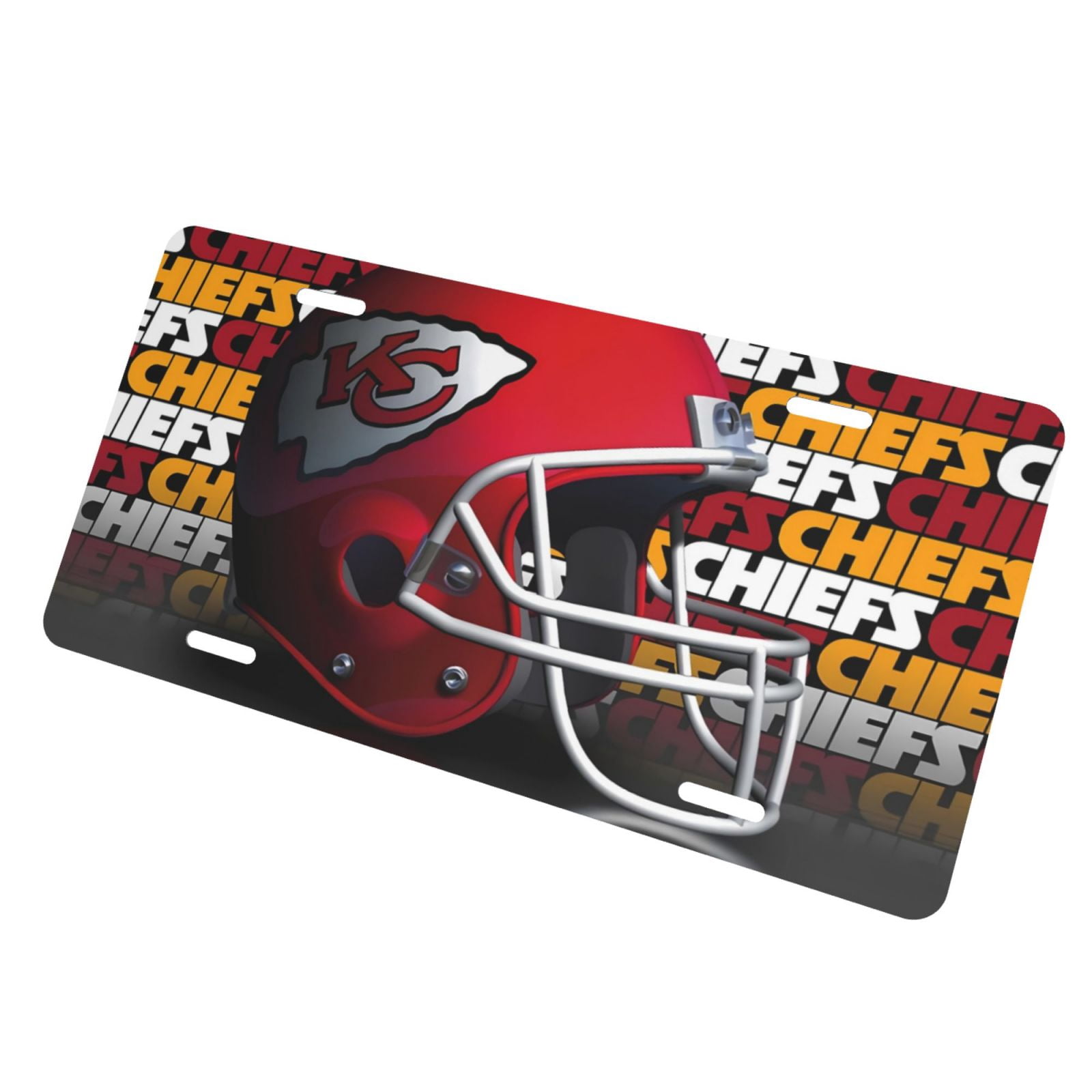 KC Chiefss Football Team Car Personalized License Plate 6 x 12 Inch ...