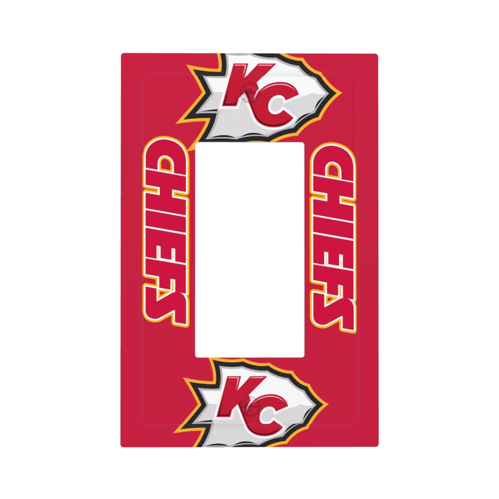 KC Chiefss Football Team Decorative Light Switch or Outlet Wall Plate ...