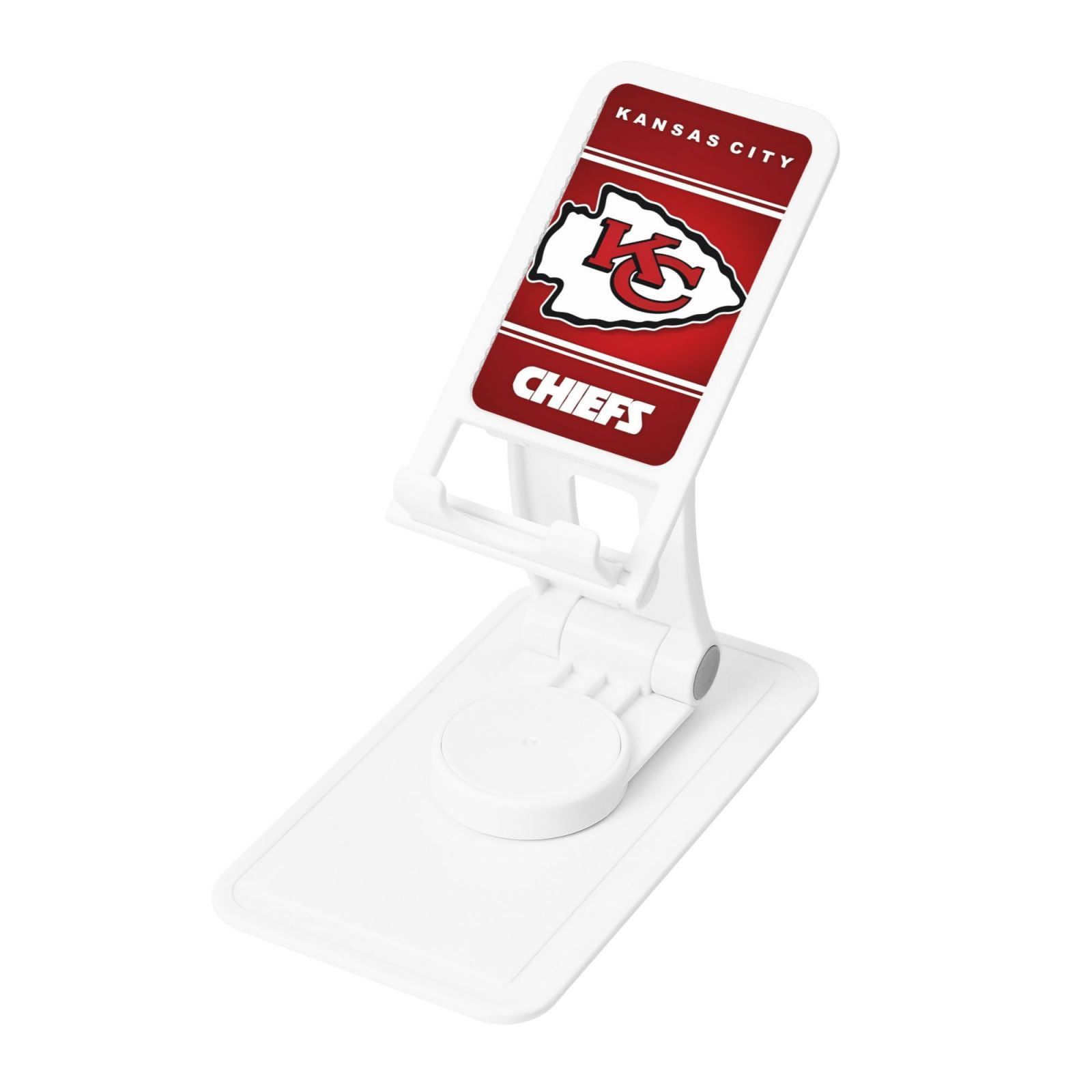 KC Chiefss Football Team Phone Holder, Adjustable Height and Angle ...