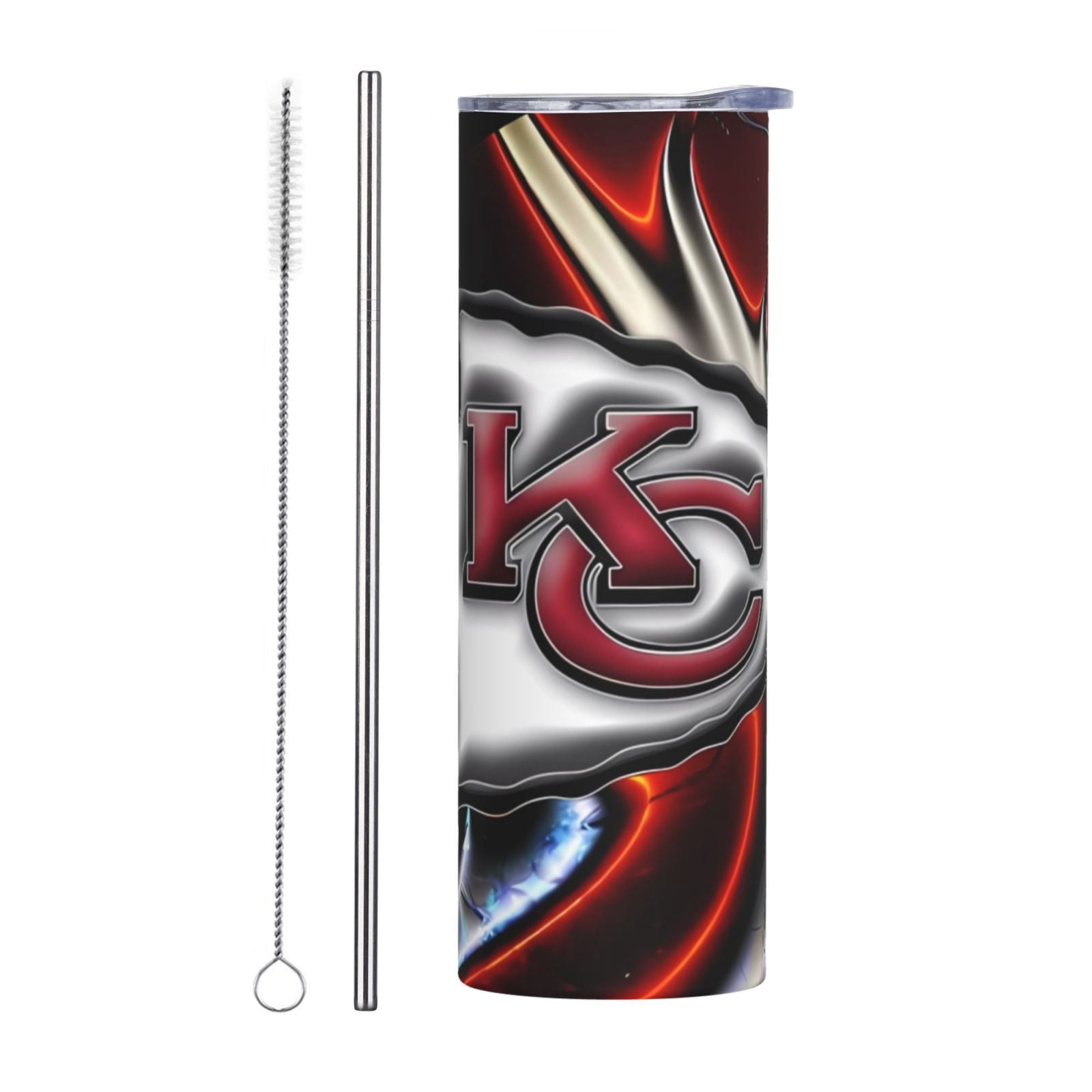 KC Chiefss Football Team Simple Modern Insulated Cup with Lid and Straw ...