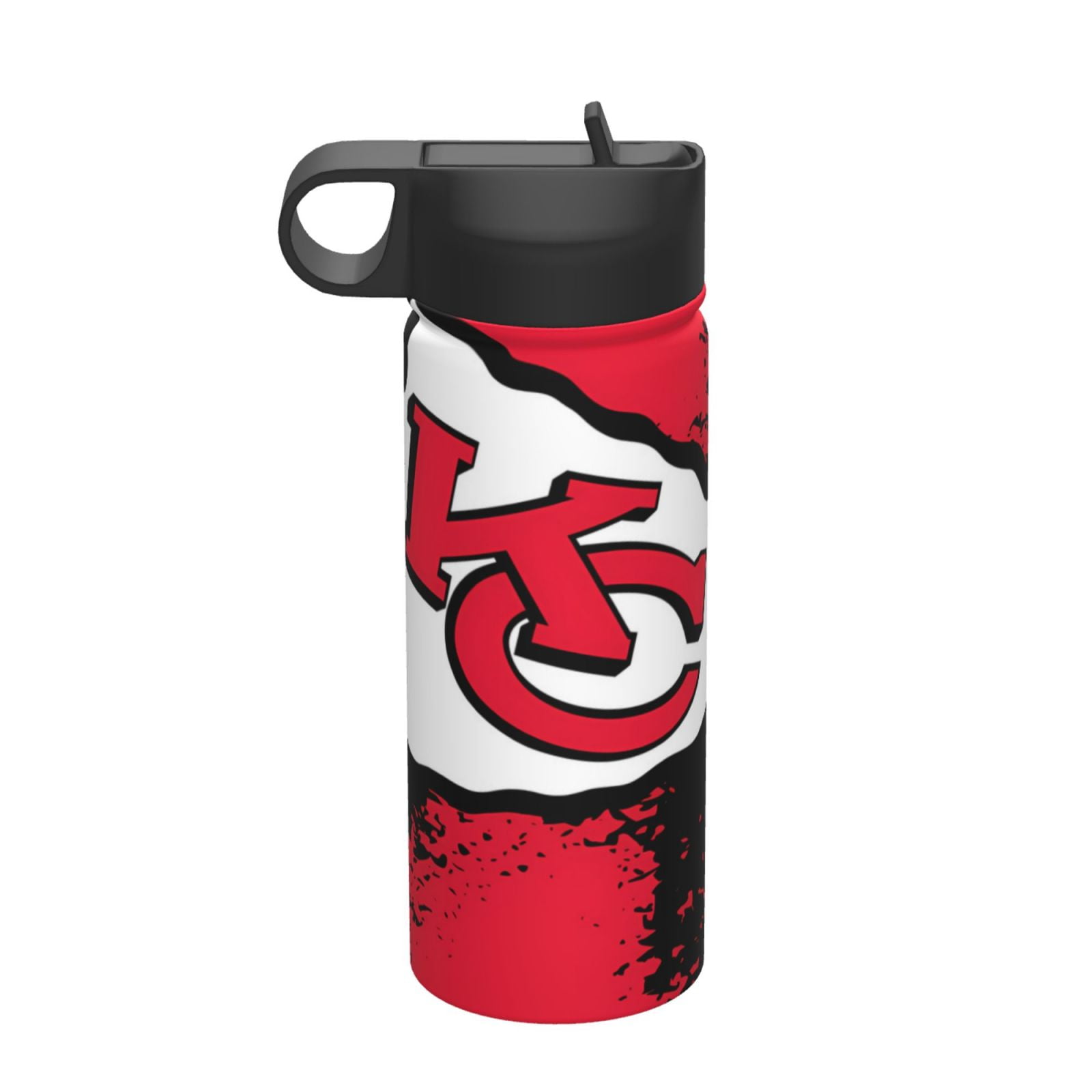 KC Chiefss Football Team Sports Insulated Water Bottle Stainless Steel ...