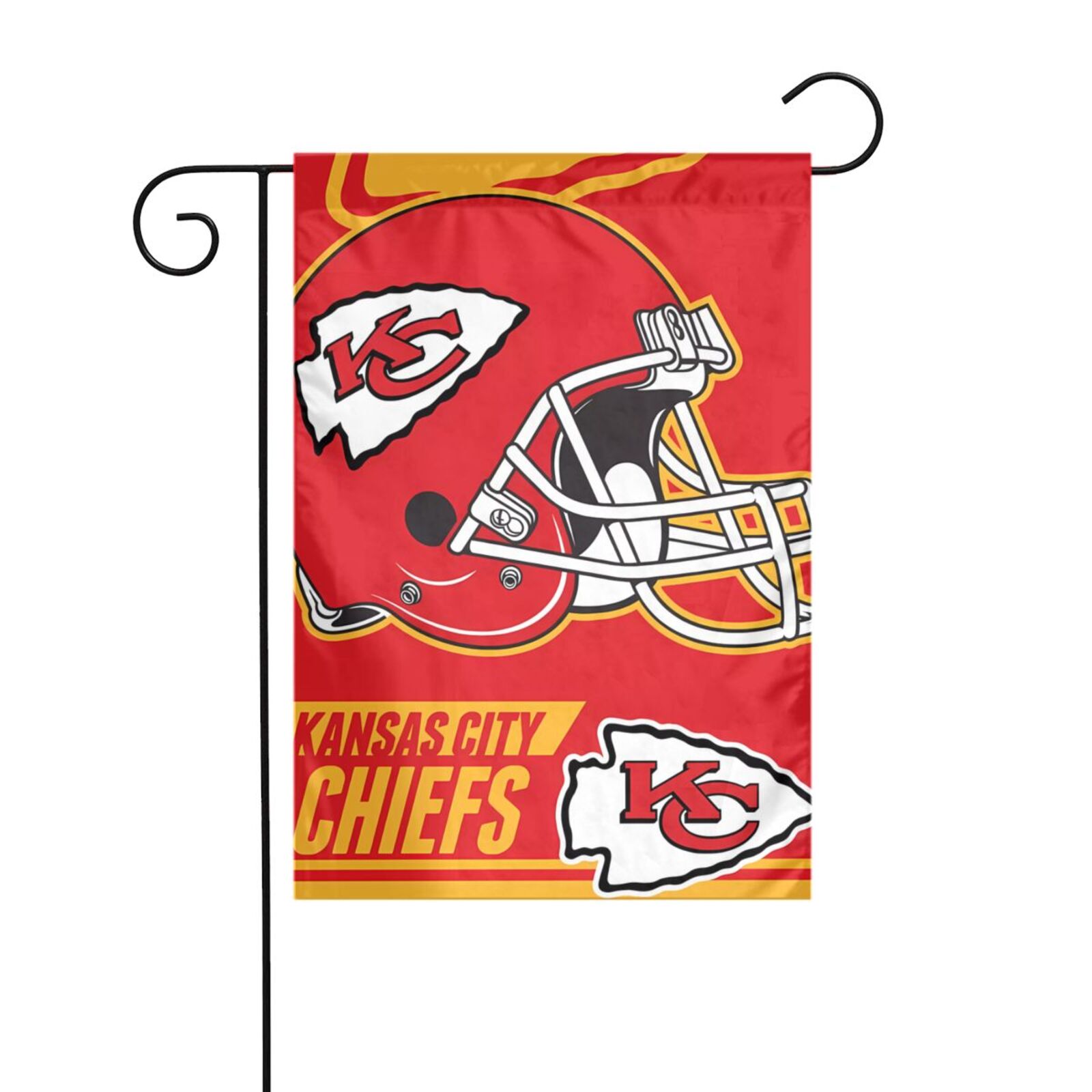KC Chiefss Football team garden flag double sided, yard decoration flag ...