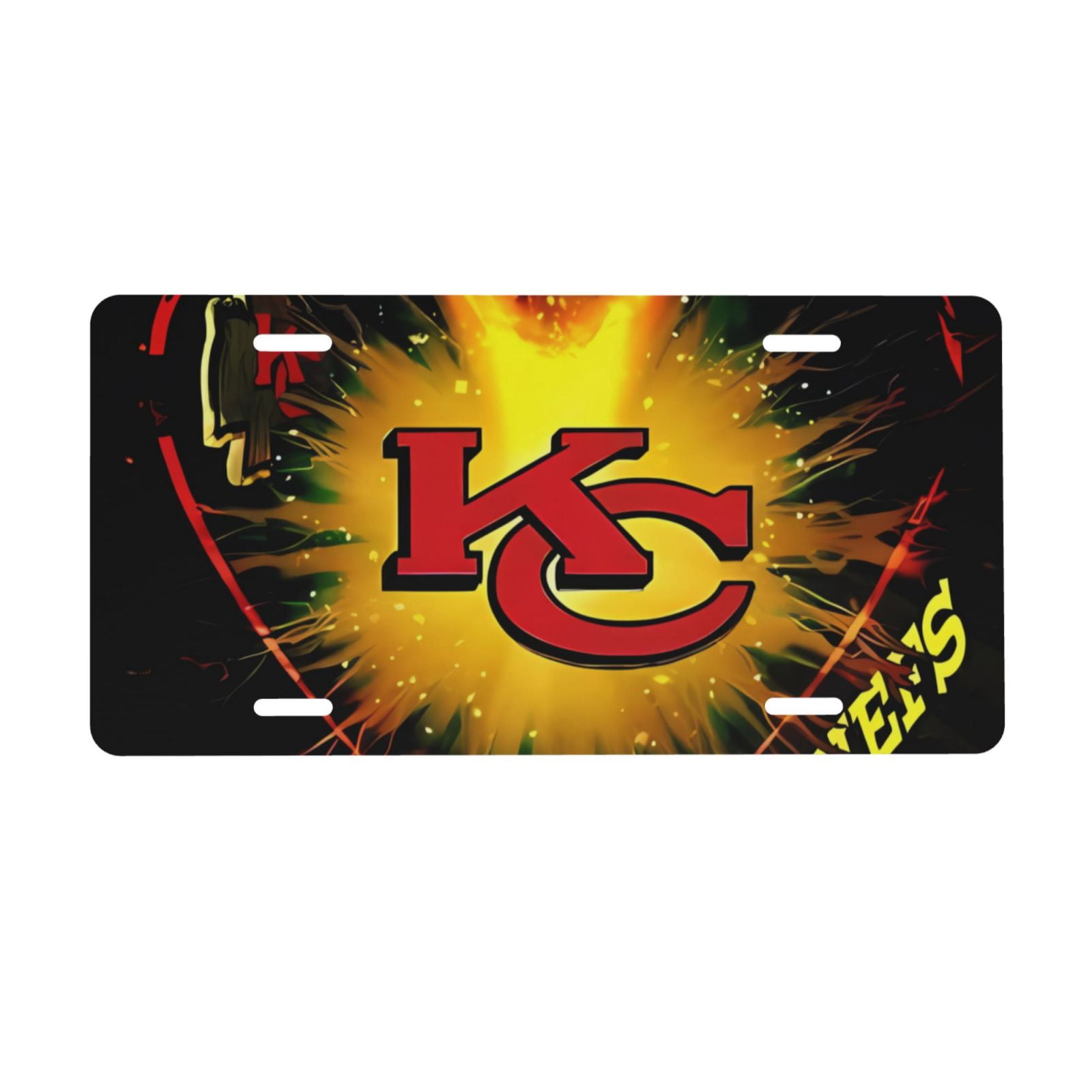 KC_Chiefss License Plate Aluminum front license plate for automobiles ...