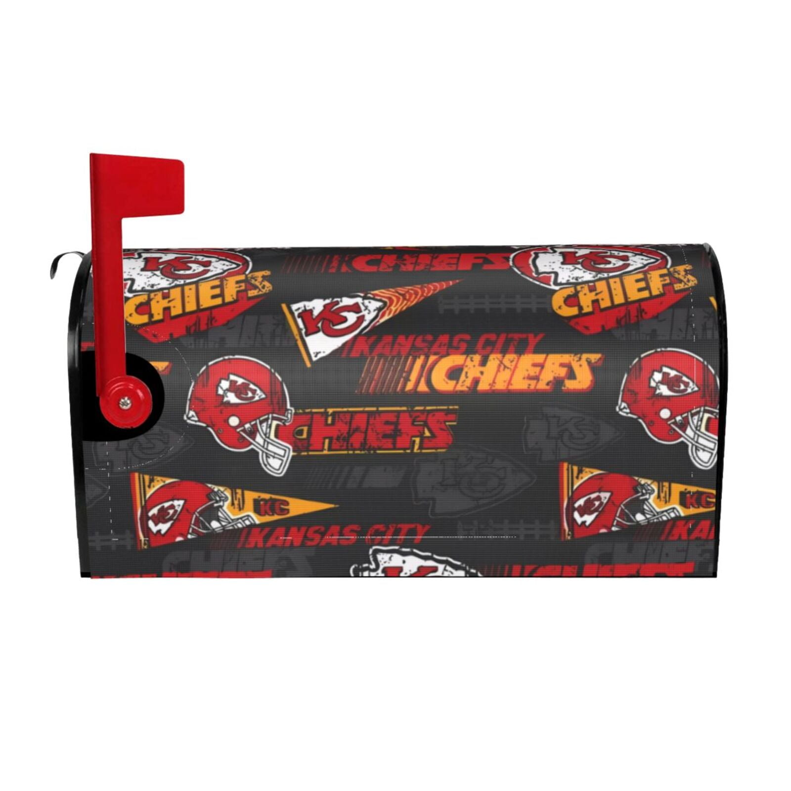 KC Chiefss Magnetic Waterproof Sun Protection Mailbox Cover, Double ...