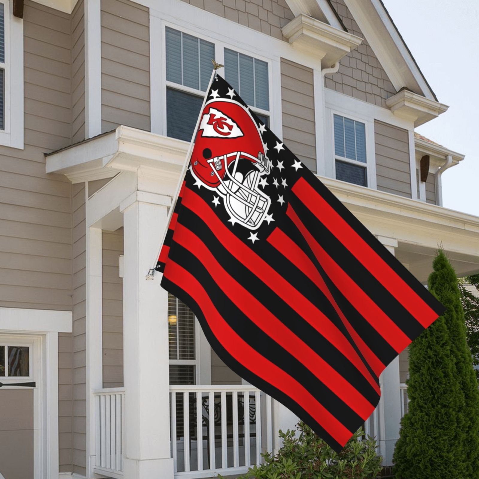 KC Chiefss Outdoor Decorative Flags Printed with Football Team Logo ...