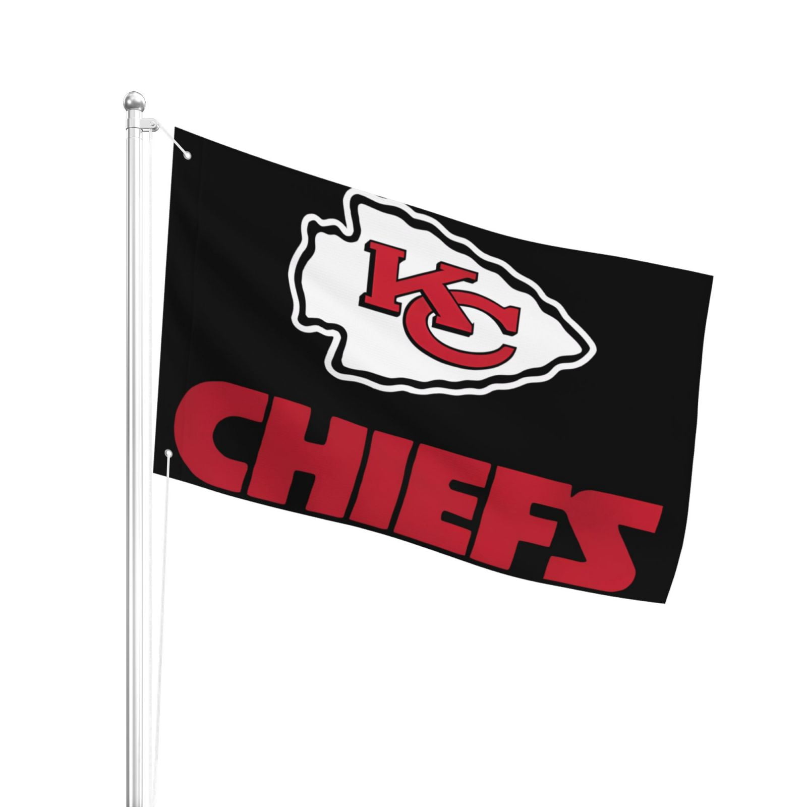 KC_Chiefss Three Layer personalized Double Sided Flag Football Fans ...