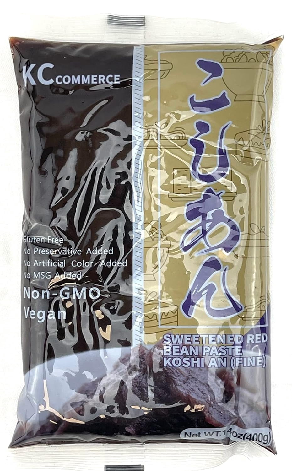 KC Commerce Sweetened Red BCF26 Bean Paste - Adzuki Beans, Japanese ...