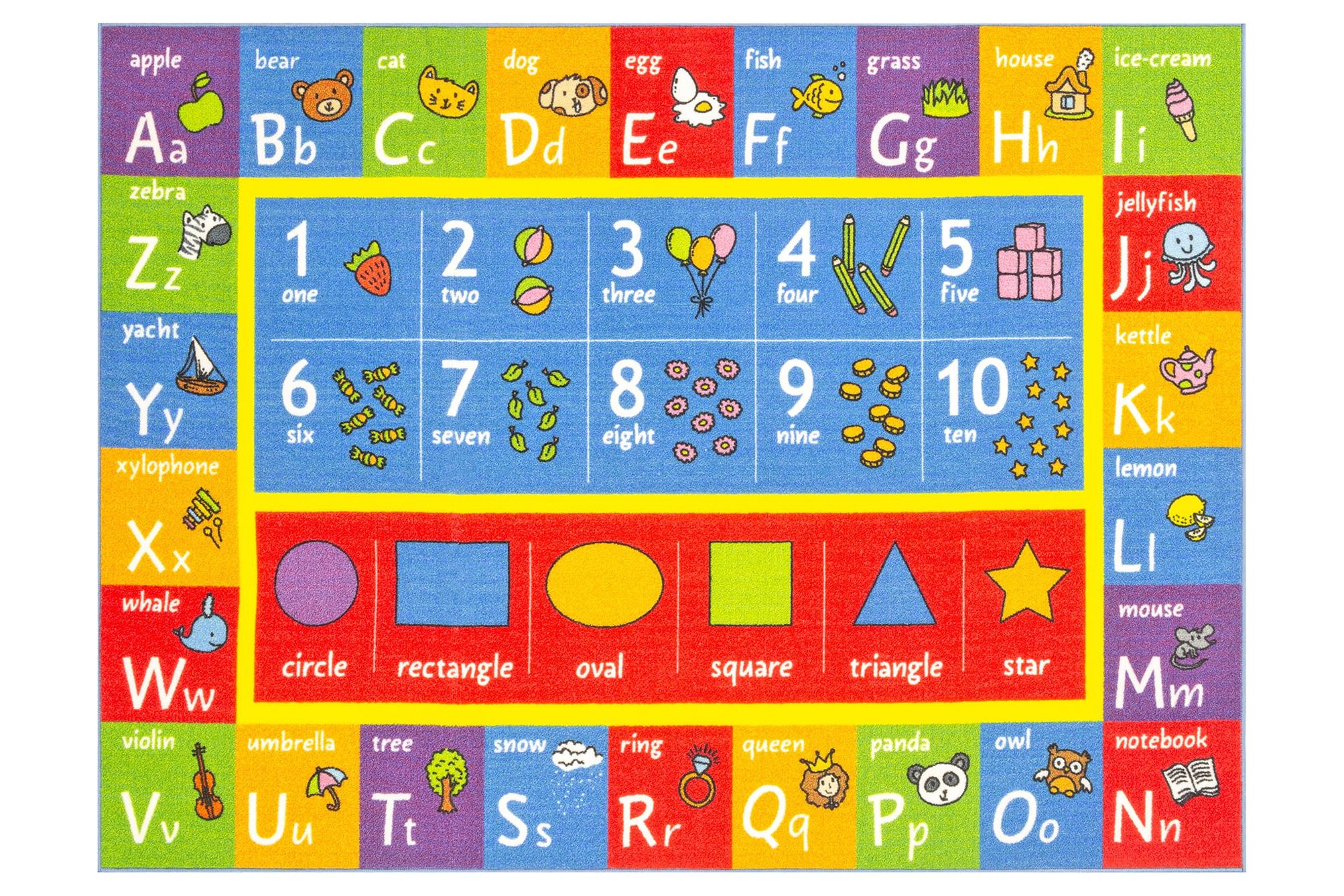 KC CUBS Playtime Collection Outer Space Safari Road Map Educational ...