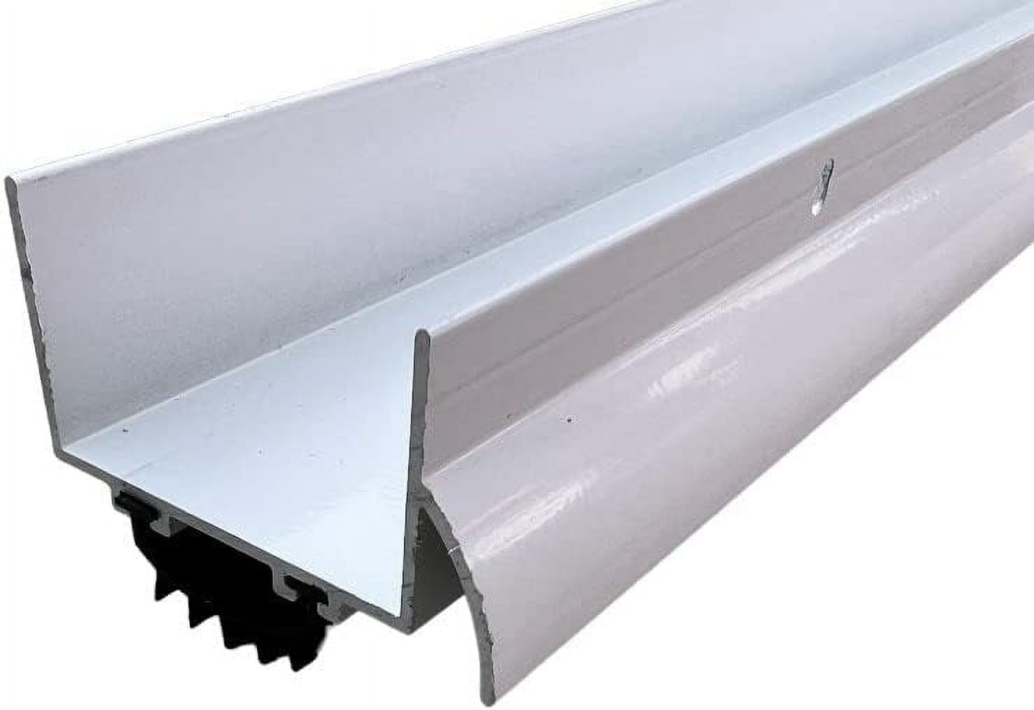 KC Hardware Aluminum U Shaped Vinyl Door Bottom Sweep with Drip Cap ...