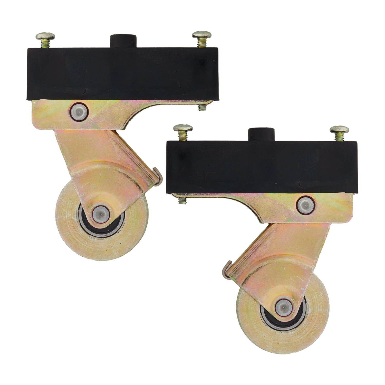 KC Hardware Heavy-Duty Sliding Screen Door Rollers with 1 in. Steel ...