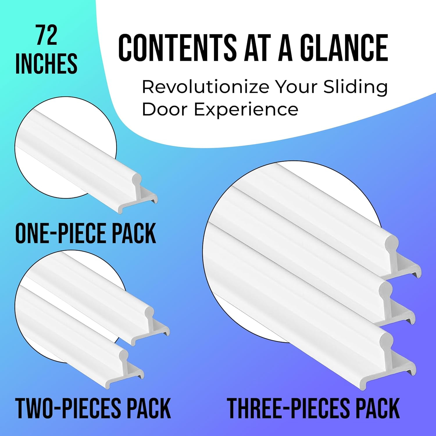 KC Hardware Vinyl Sliding Screen Door Track, Sliding Door Bottom Track ...