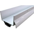 KC Hardware U Shaped Aluminum Door Bottom Sweep with Door Drip Cap ...