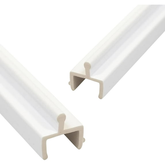 KC Hardware Vinyl Sliding Screen Door Track, Sliding Door Bottom Track ...