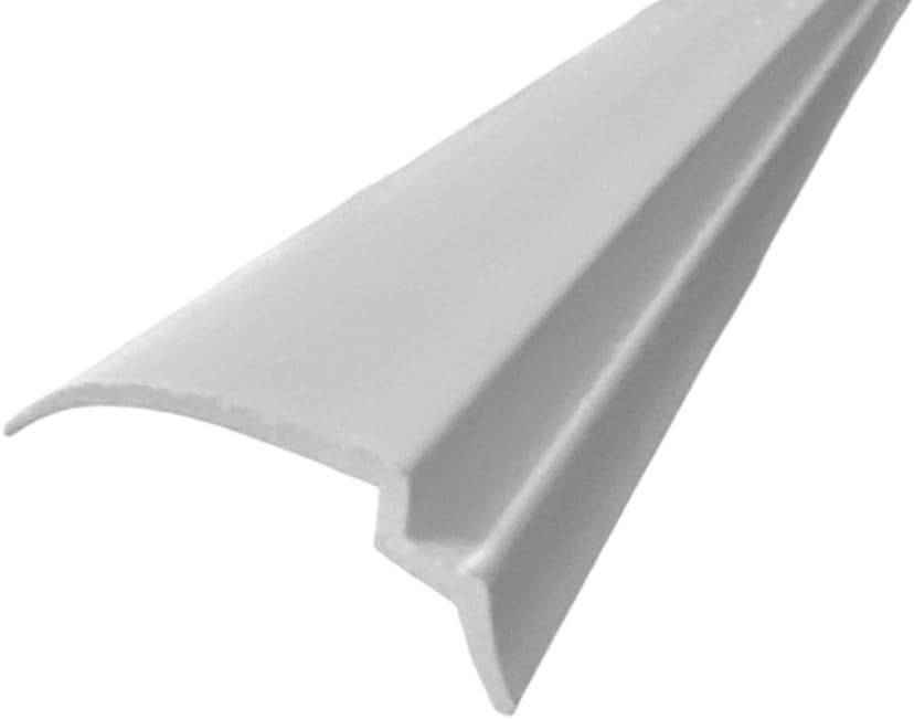 KC Hardware White 72" Long Snap in Vinyl Glazing Bead - 2-Pack ...