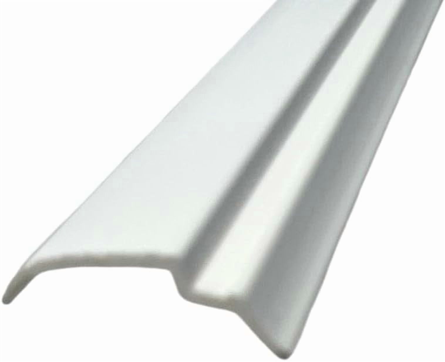 KC Hardware White 72" Long Snap in Vinyl Glazing Bead - 4-Pack ...