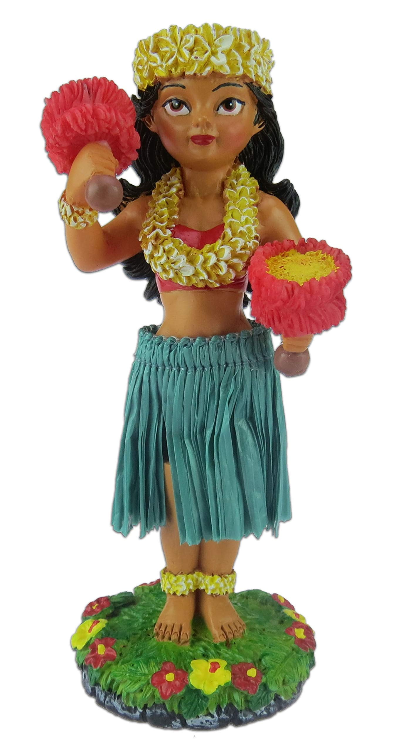 KC Hawaii Miniature Halani Hula Girl Dashboard Doll - Walmart.com